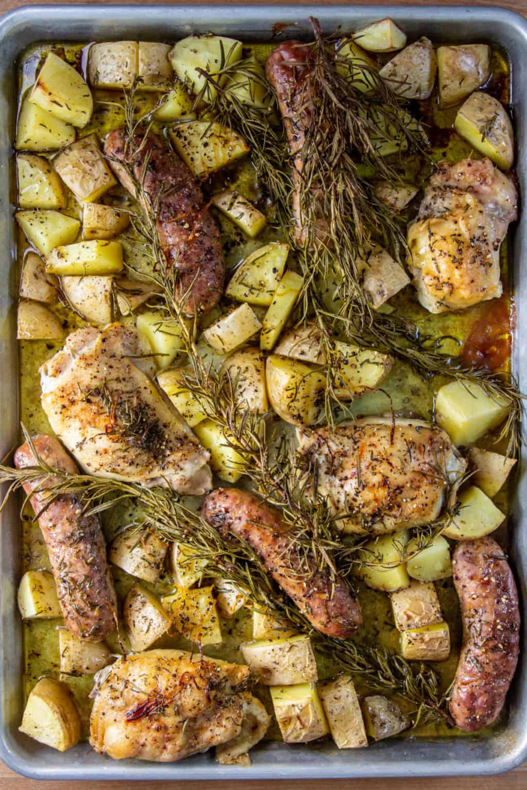 Nigella's Easy Italian Tray Bake: Oven Chicken Bake with Sausage