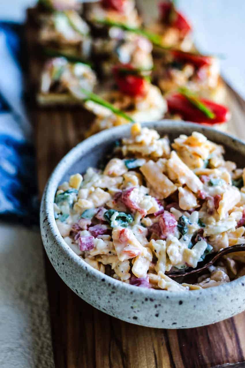 Pimento Cheese Appetizer + Recipe | G-Free Foodie