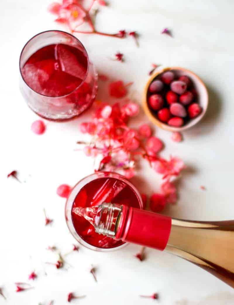 Cranberry Rosé: A Delicious Cranberry Cocktail Recipe - G-Free Foodie