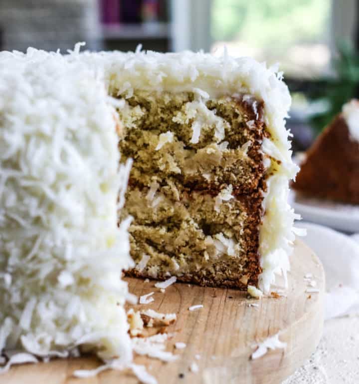 The BEST Gluten-Free Coconut Cake - G-Free Foodie