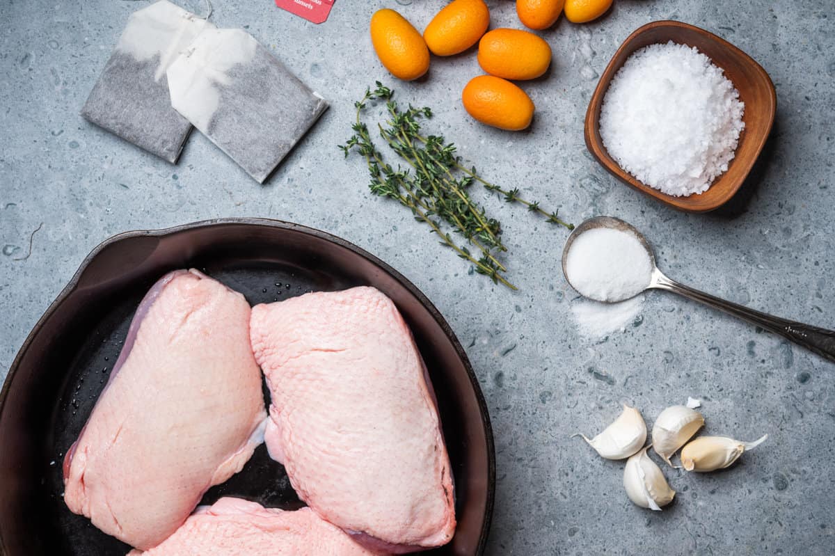 How To Cook Duck Breast: Tea Brined Duck Breast | G-Free Foodie