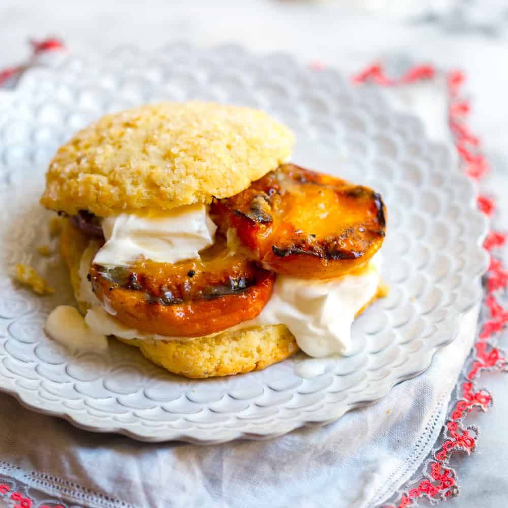 The Best Grilled Nectarines Recipe With Mascarpone Filling